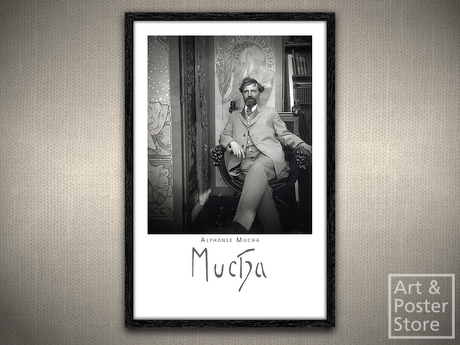 Second Life Marketplace - Alphonse Mucha | Signature Photo Poster ...